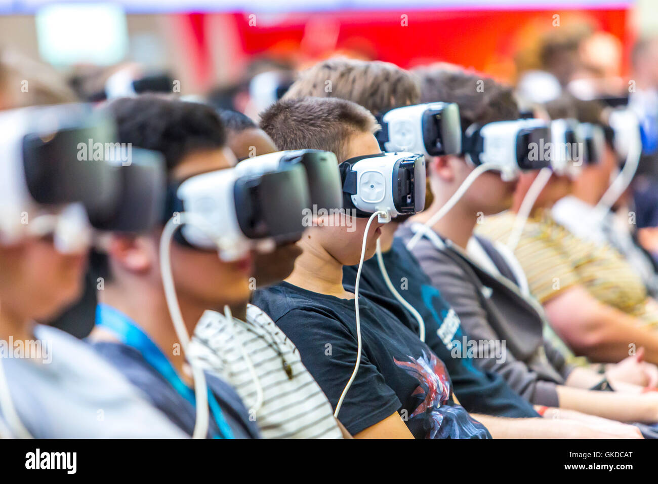 Gamescom 2016, computer games fair in Cologne, Germany Stock Photo - Alamy