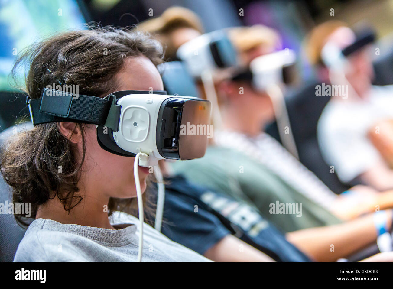 Gamescom 2016, computer games fair in Cologne, Germany Stock Photo - Alamy