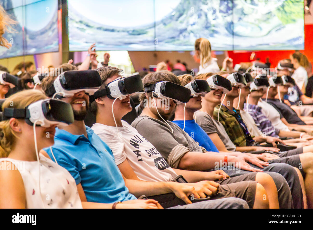 Gamescom 2016, computer games fair in Cologne, Germany Stock Photo - Alamy