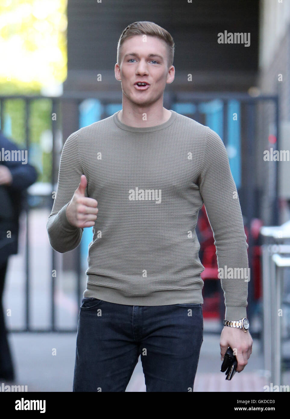 Nick Blackwell outside ITV Studios Featuring: Nick Blackwell Where ...