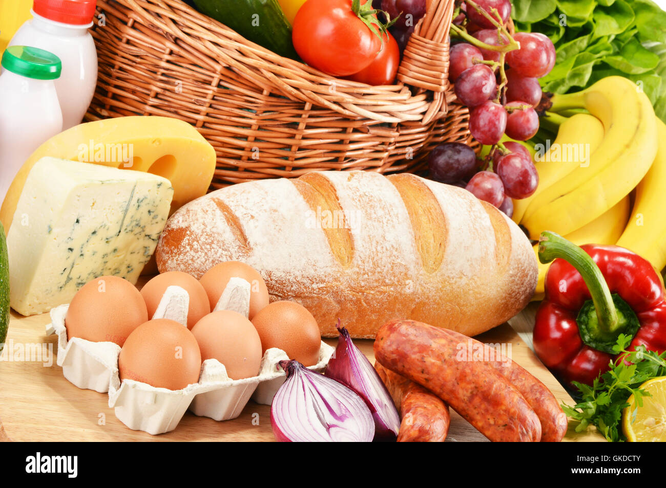 food aliment bread Stock Photo - Alamy