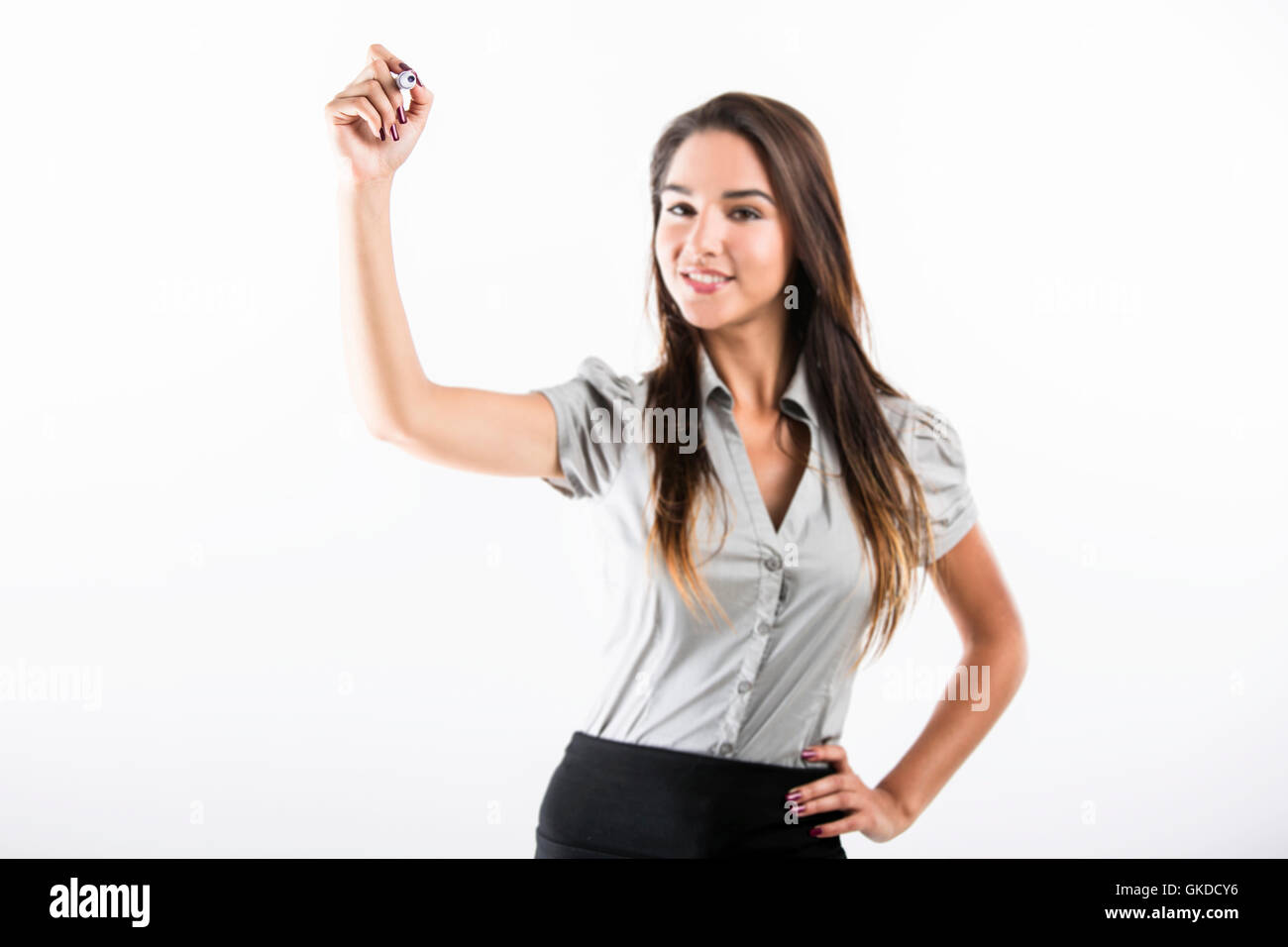 woman write wrote Stock Photo - Alamy