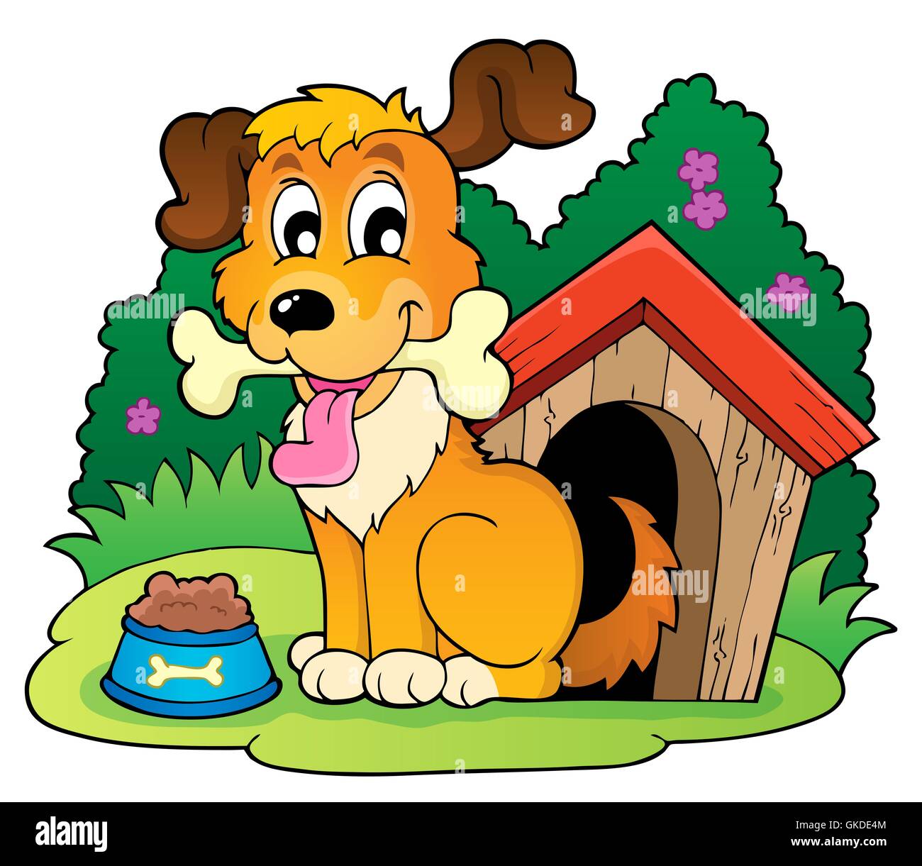 Garden art backyard Cut Out Stock Images & Pictures - Alamy