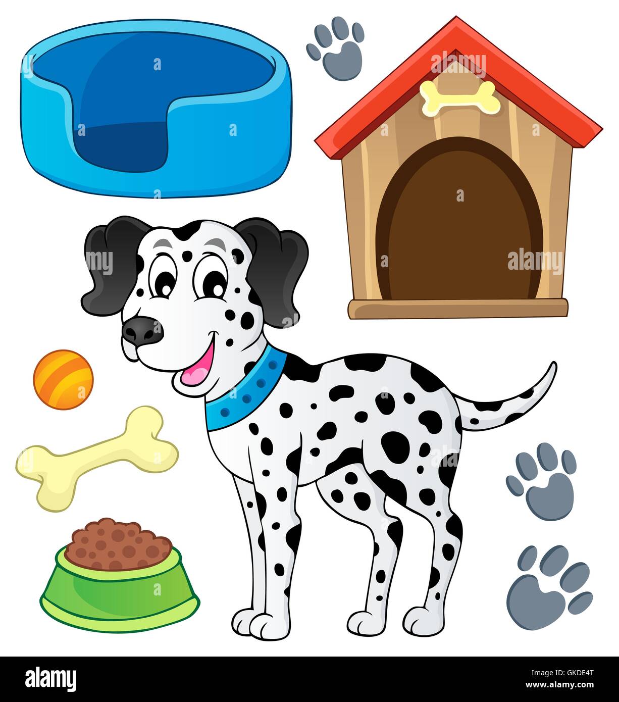 Spot the dog cartoon Cut Out Stock Images & Pictures - Alamy