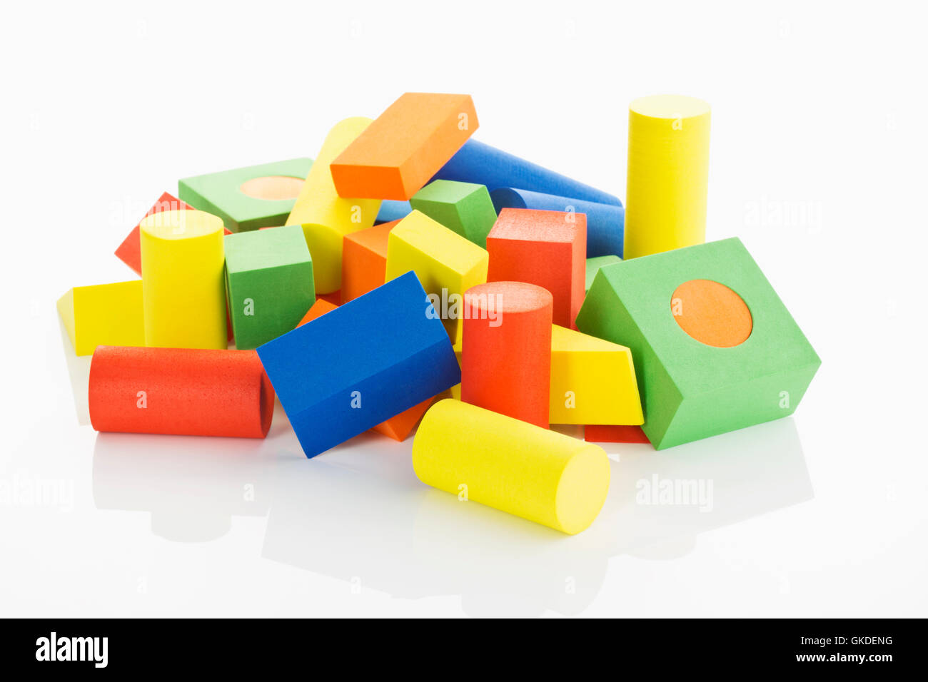 Kids toy blocks, colourful hi-res stock photography and images - Alamy