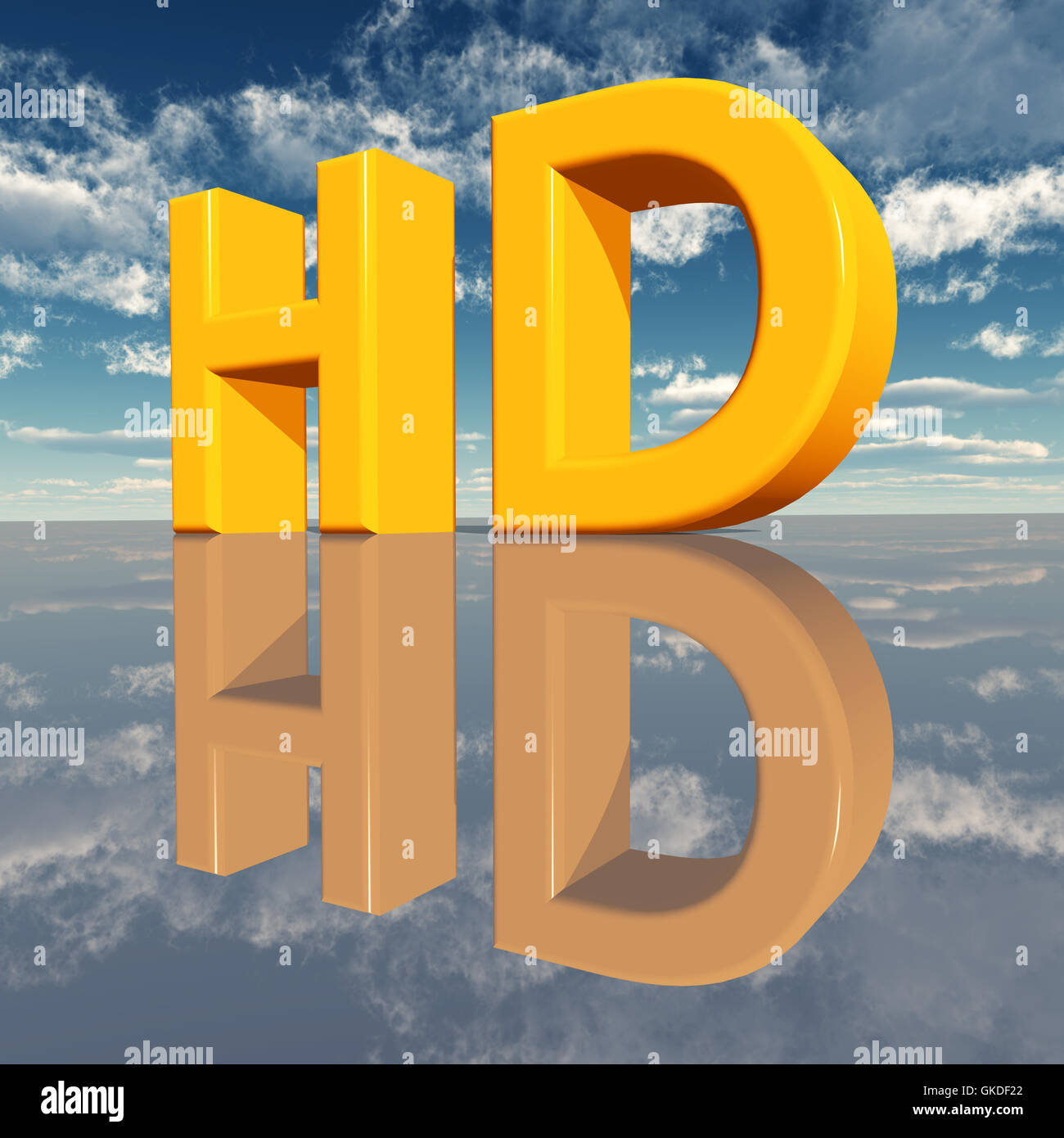 High definition movie symbol hi-res stock photography and images - Alamy
