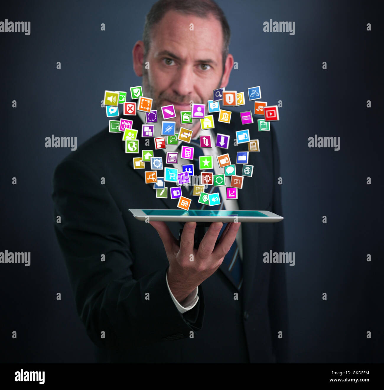 Telephone tablet hi-res stock photography and images - Alamy