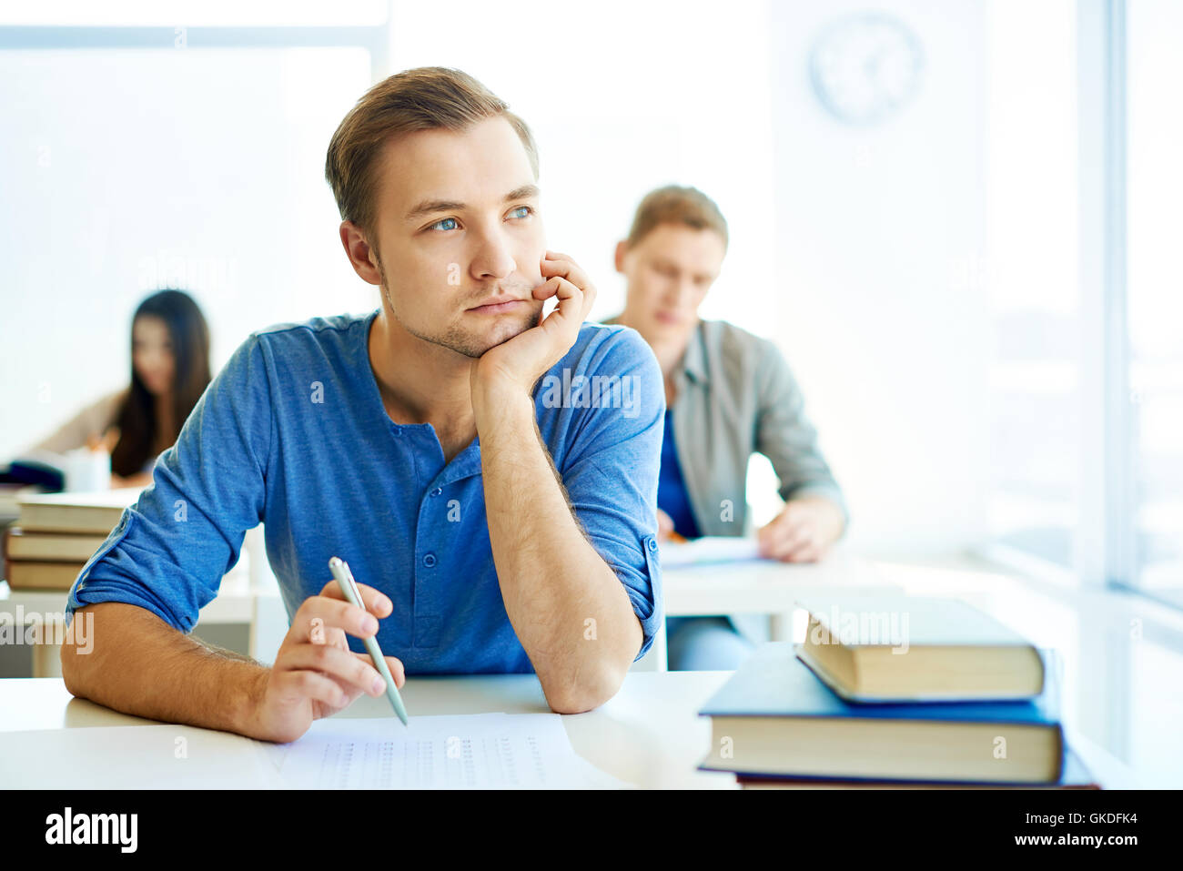 guy study humans Stock Photo - Alamy