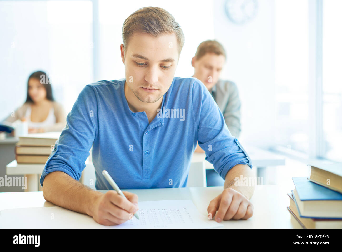 guy study humans Stock Photo - Alamy