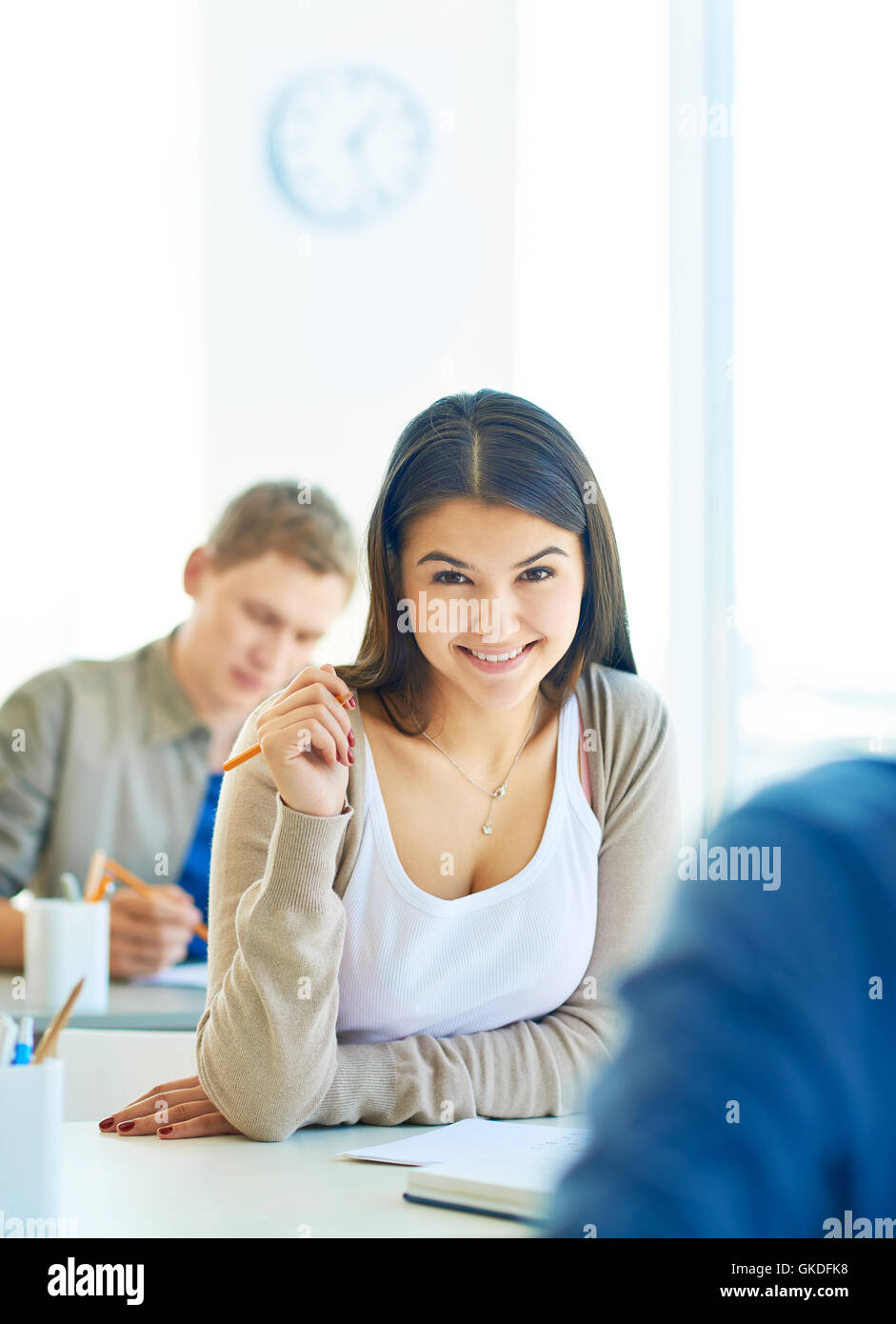 Written test adults hi-res stock photography and images - Alamy