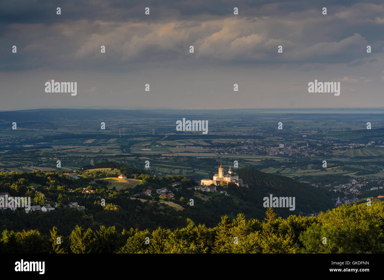 View Of Forchtenstein Castle Stock Photos & View Of Forchtenstein ...