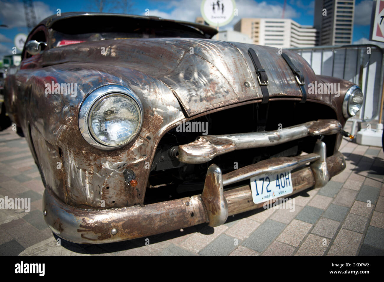 The Classic Car Boot Sale, Kings Cross, London 17/04/2016 Stock Photo ...