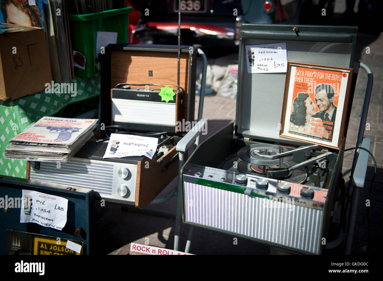 The Classic Car Boot Sale, Kings Cross, London 17/04/2016 Stock Photo ...
