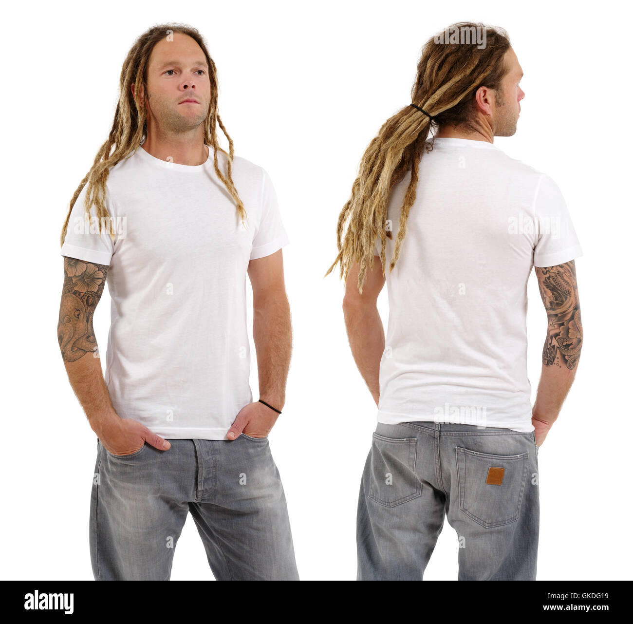 White Guy With Clean Dreads