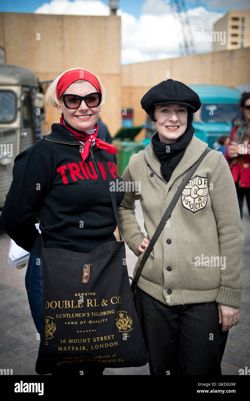 The Classic Car Boot Sale, Kings Cross, London 17/04/2016 Stock Photo ...