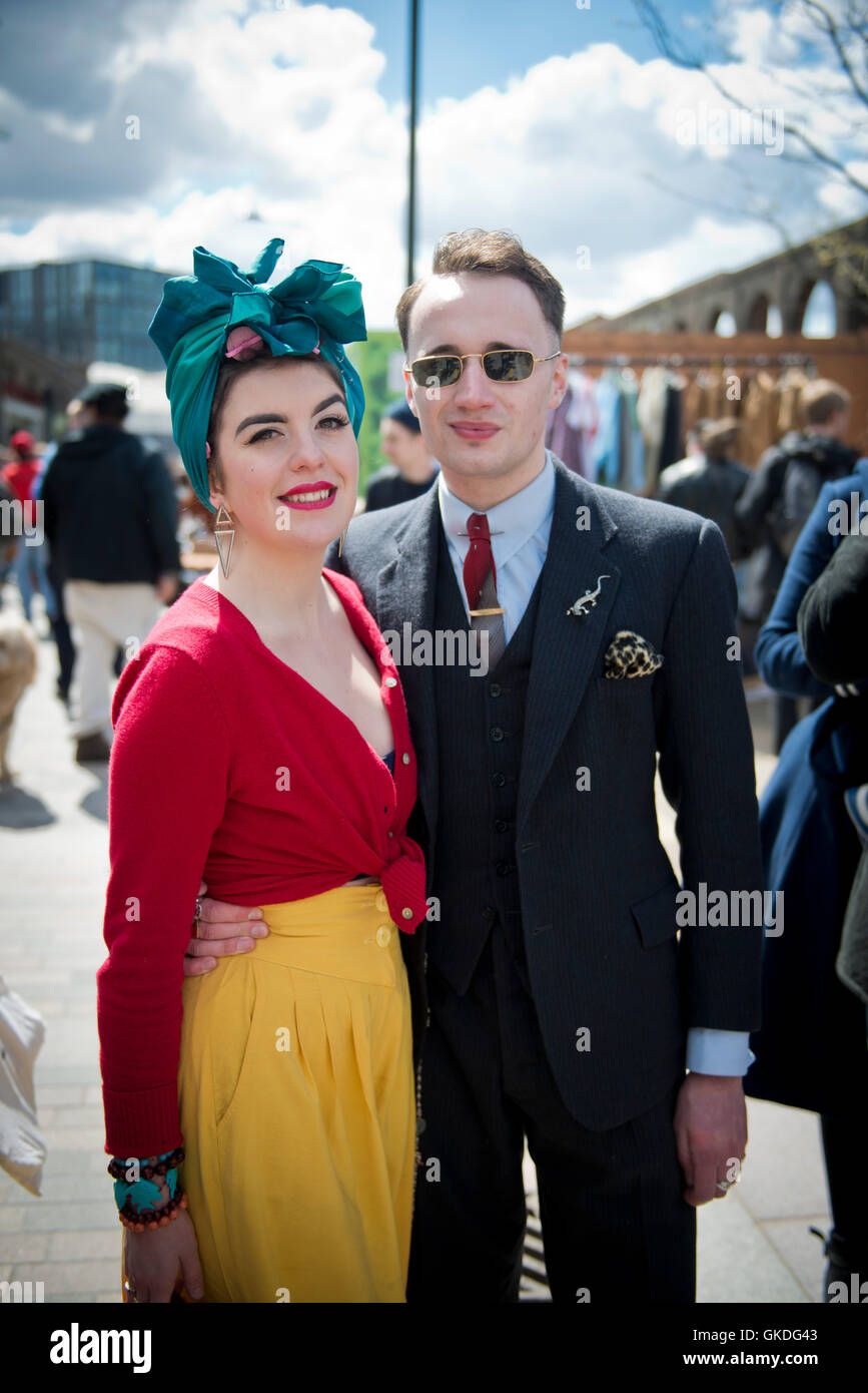 The Classic Car Boot Sale, Kings Cross, London 17/04/2016 Stock Photo ...