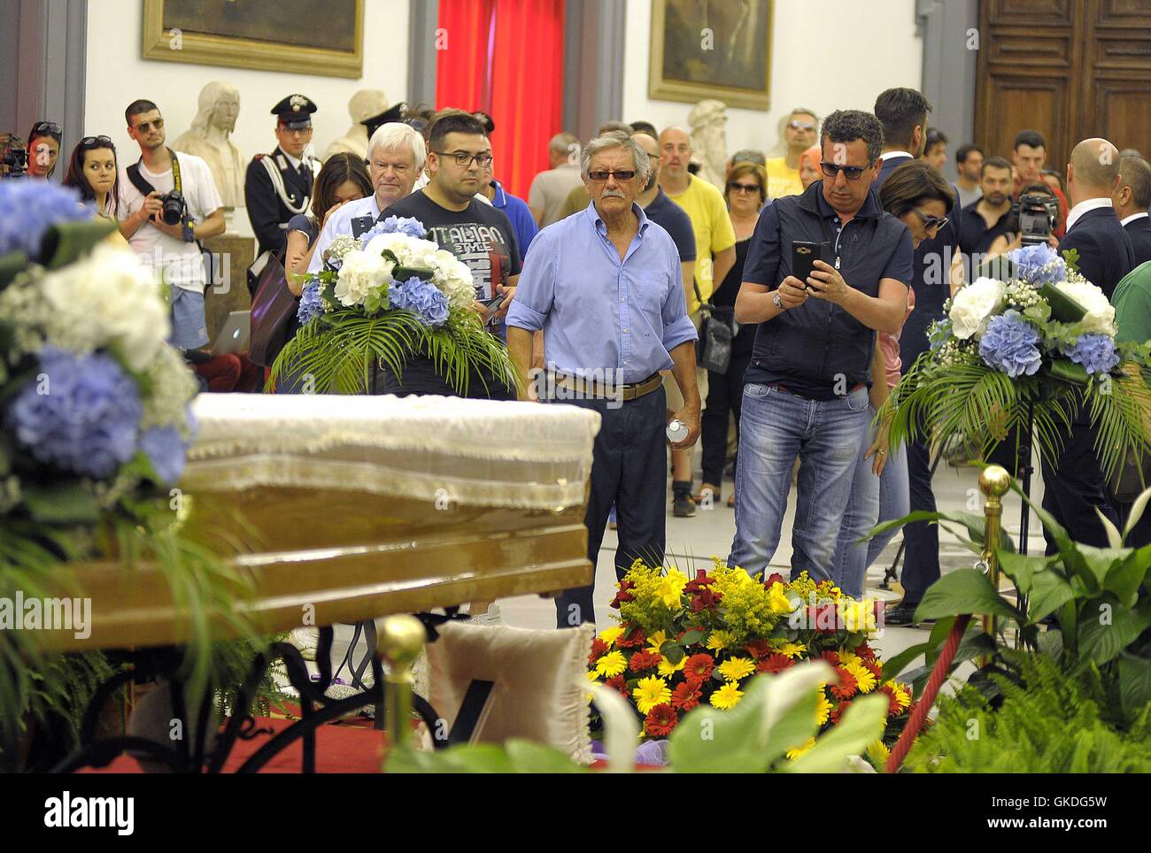 The funeral of Italian actor and filmmaker Bud Spencer held at ...