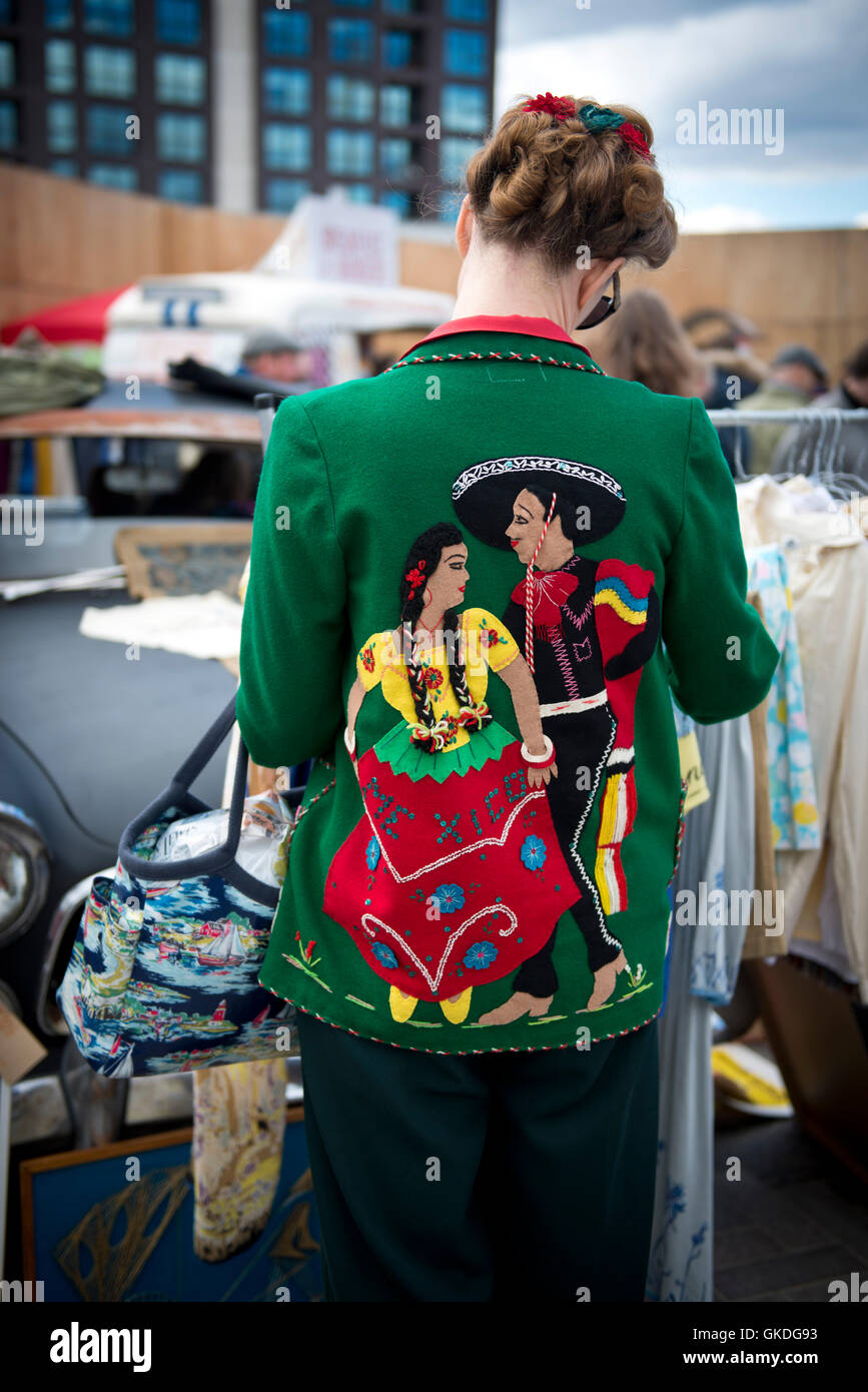 The Classic Car Boot Sale, Kings Cross, London 17/04/2016 Stock Photo ...
