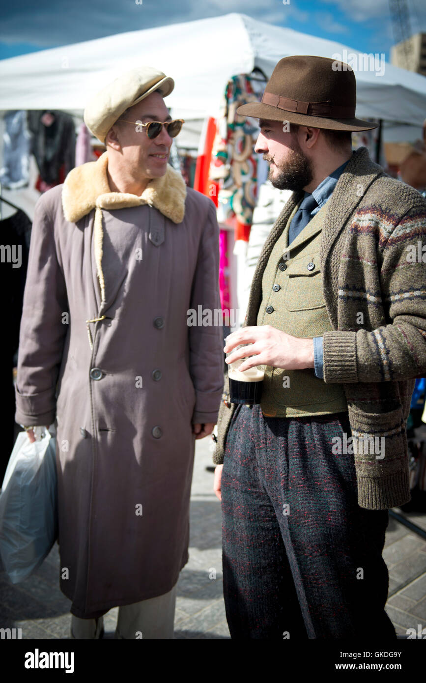 The Classic Car Boot Sale, Kings Cross, London 17/04/2016 Stock Photo ...