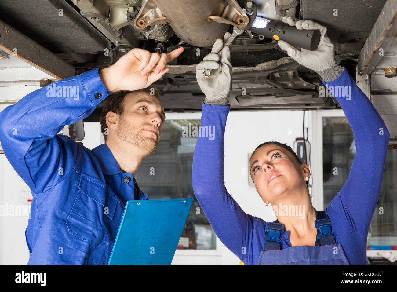 Man repairing a small motor hi-res stock photography and images - Alamy