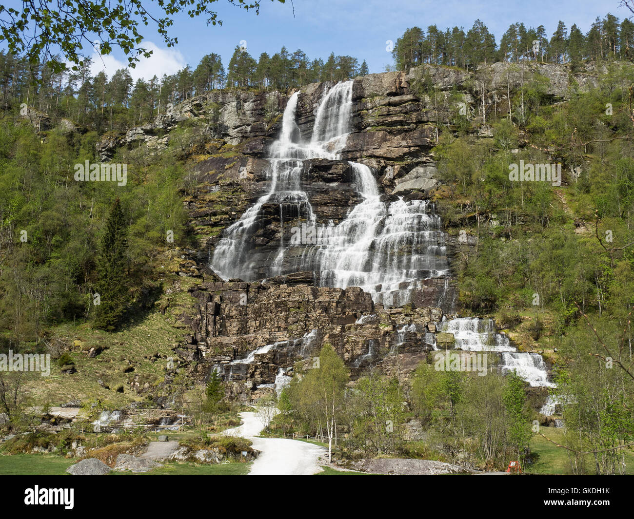 Spring in norway Stock Photo - Alamy