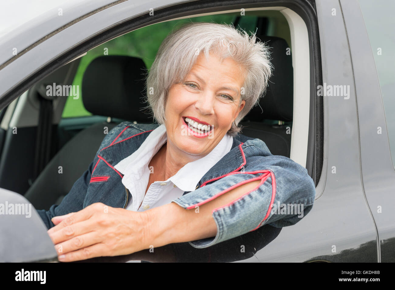 Senior Citizen Driving Car High Resolution Stock Photography and Images ...