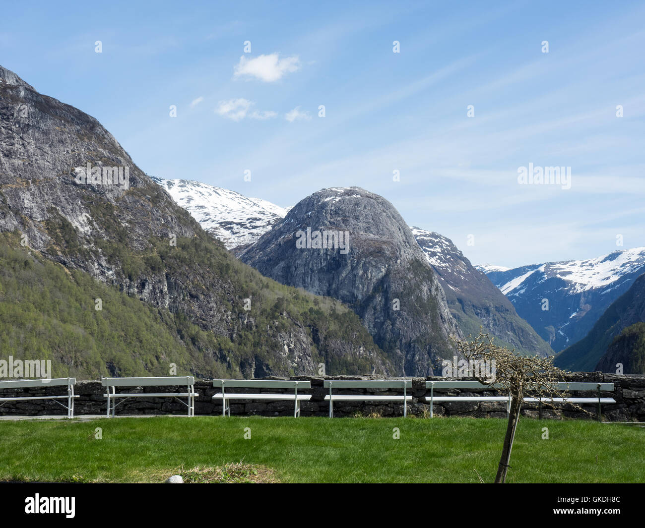 Spring in norway Stock Photo - Alamy