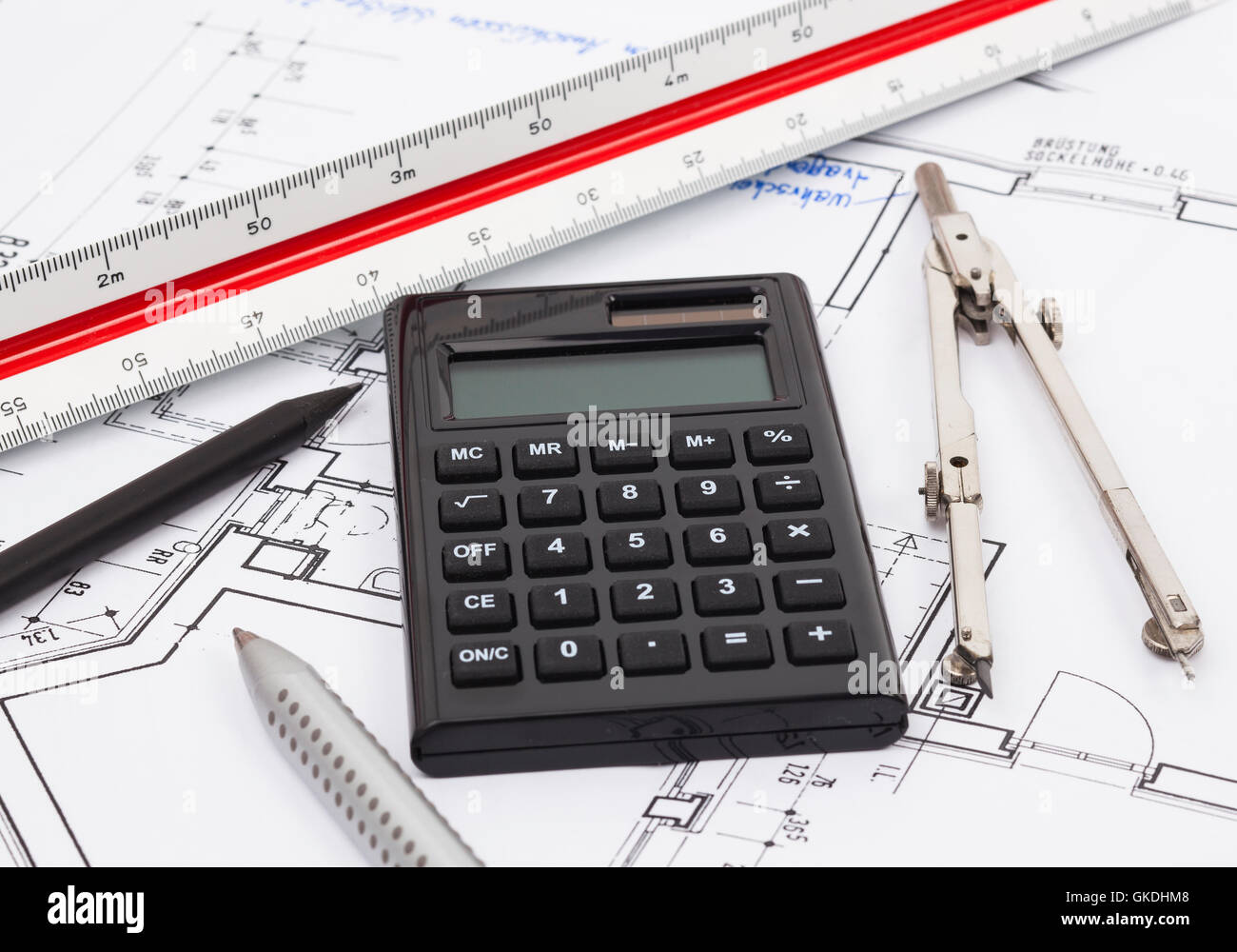 Planning ruler hi-res stock photography and images - Alamy