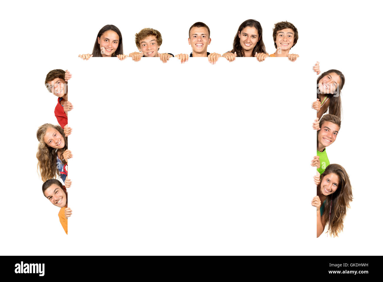friendship board group Stock Photo - Alamy