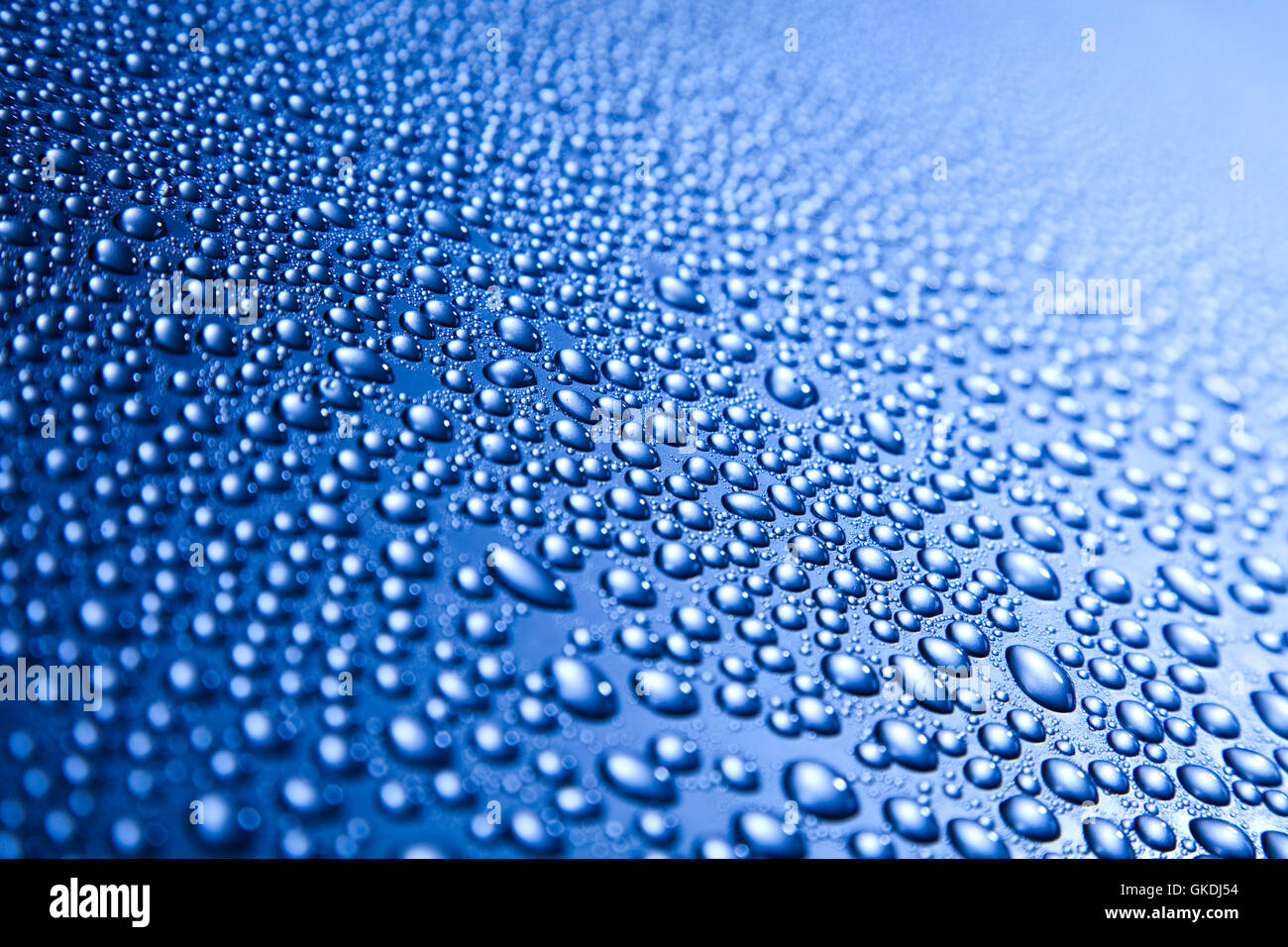 blue drop wet Stock Photo - Alamy