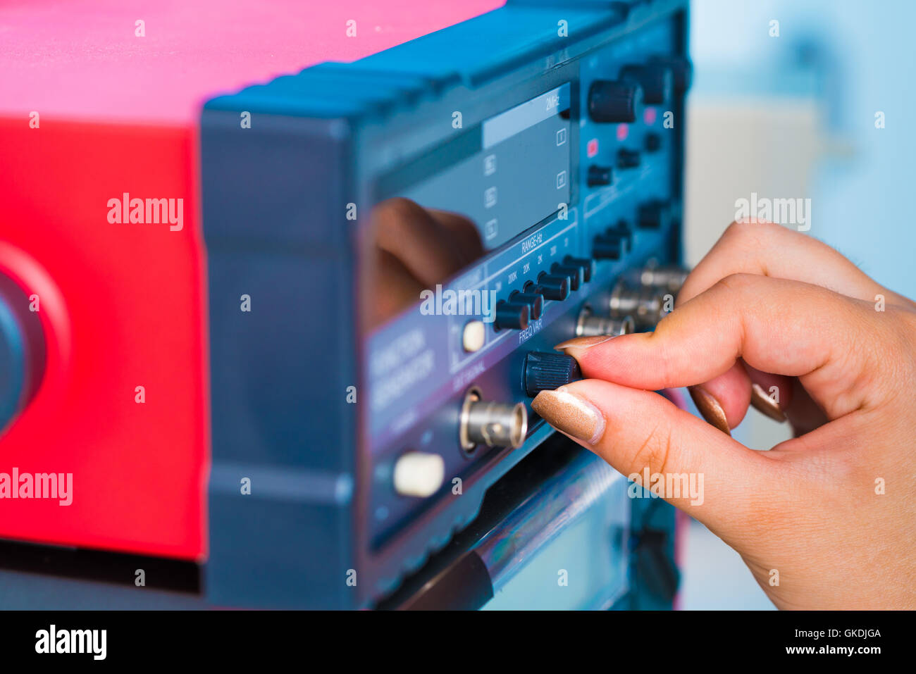 Frequency signals hi-res stock photography and images - Alamy