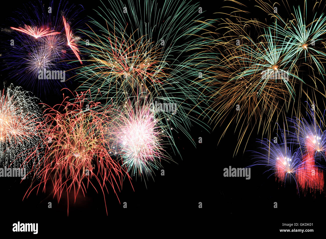 Photograph of fireworks hi-res stock photography and images - Alamy