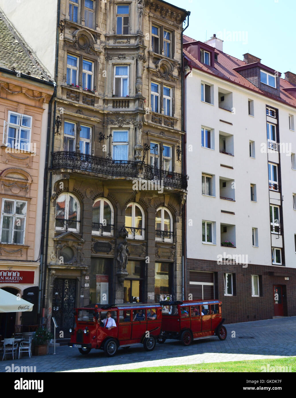 Historic buildings in the Old Town, Bratislava, Slovakia Stock Photo ...