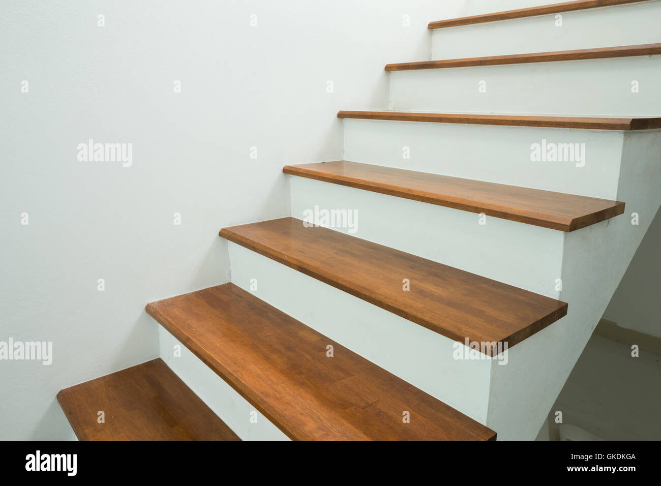 Wooden railing and stairs and indoor hi-res stock photography and ...