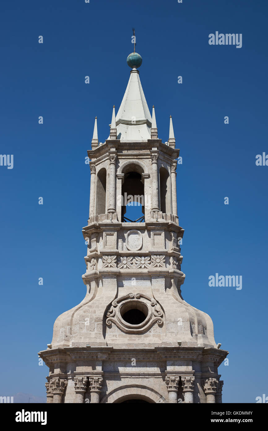 Cathedral Bell Tower Stock Photo - Alamy
