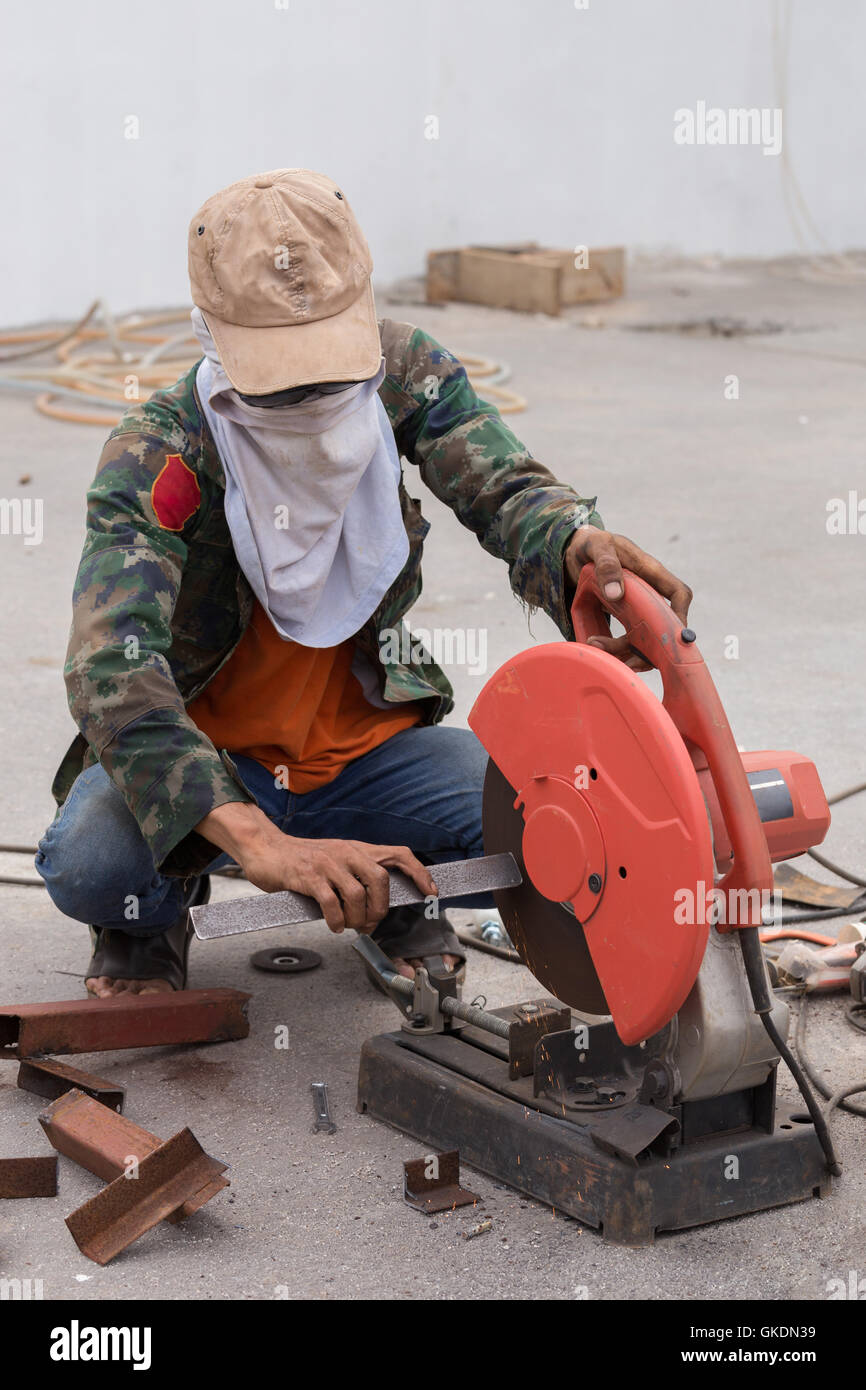 Iron steel worker hi-res stock photography and images - Alamy