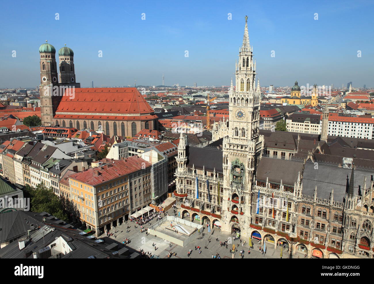 Marienplatz munich hi-res stock photography and images - Alamy