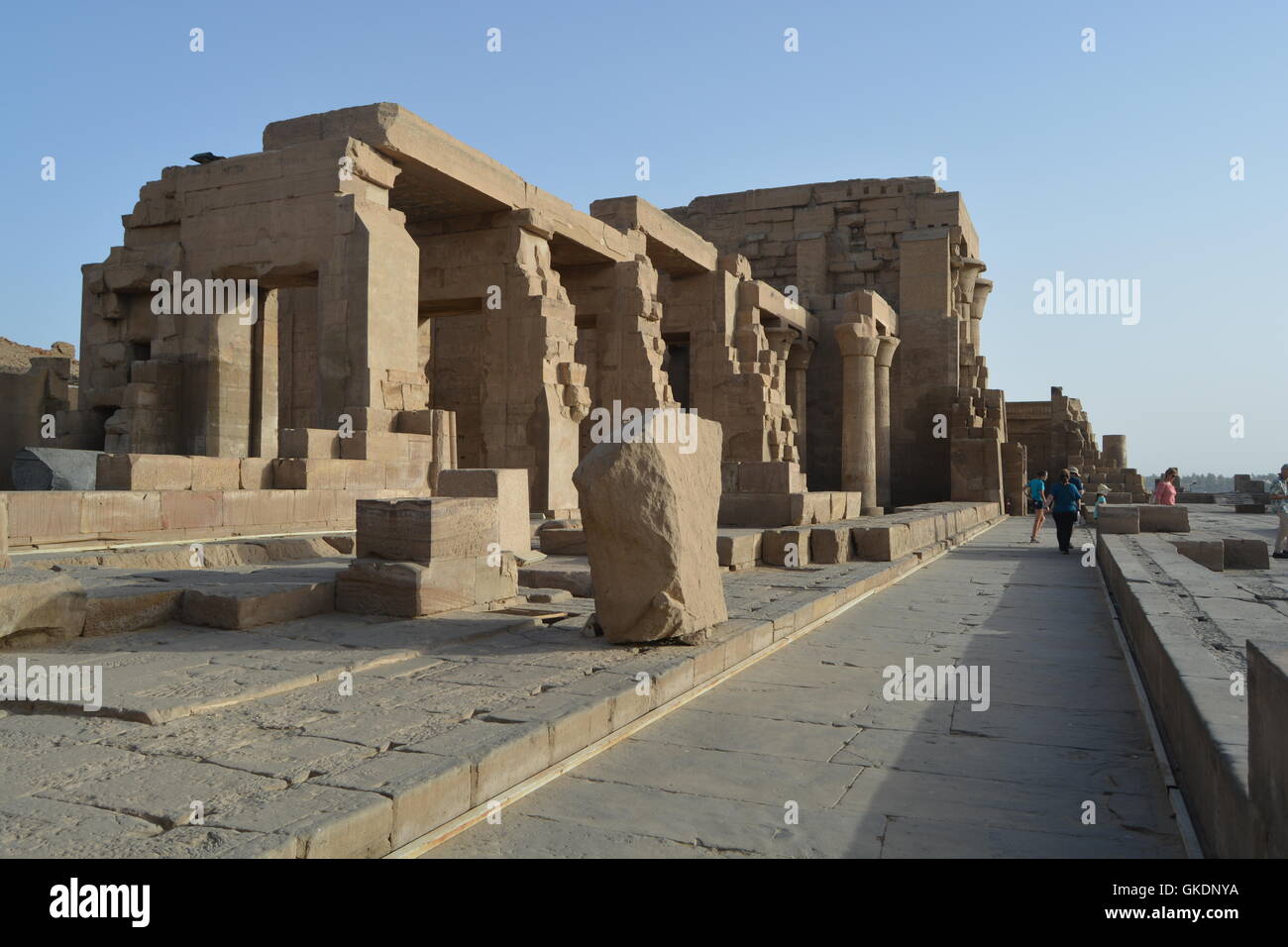 Temple of Kom Ombo and Crocodile Museum Stock Photo - Alamy