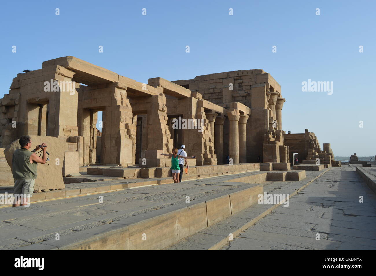 Temple of Kom Ombo and Crocodile Museum Stock Photo - Alamy