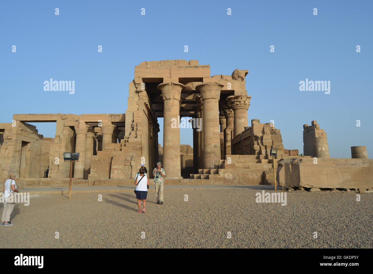 Temple of Kom Ombo and Crocodile Museum Stock Photo - Alamy