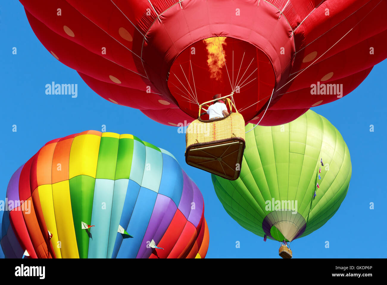 blue hot balloon Stock Photo - Alamy