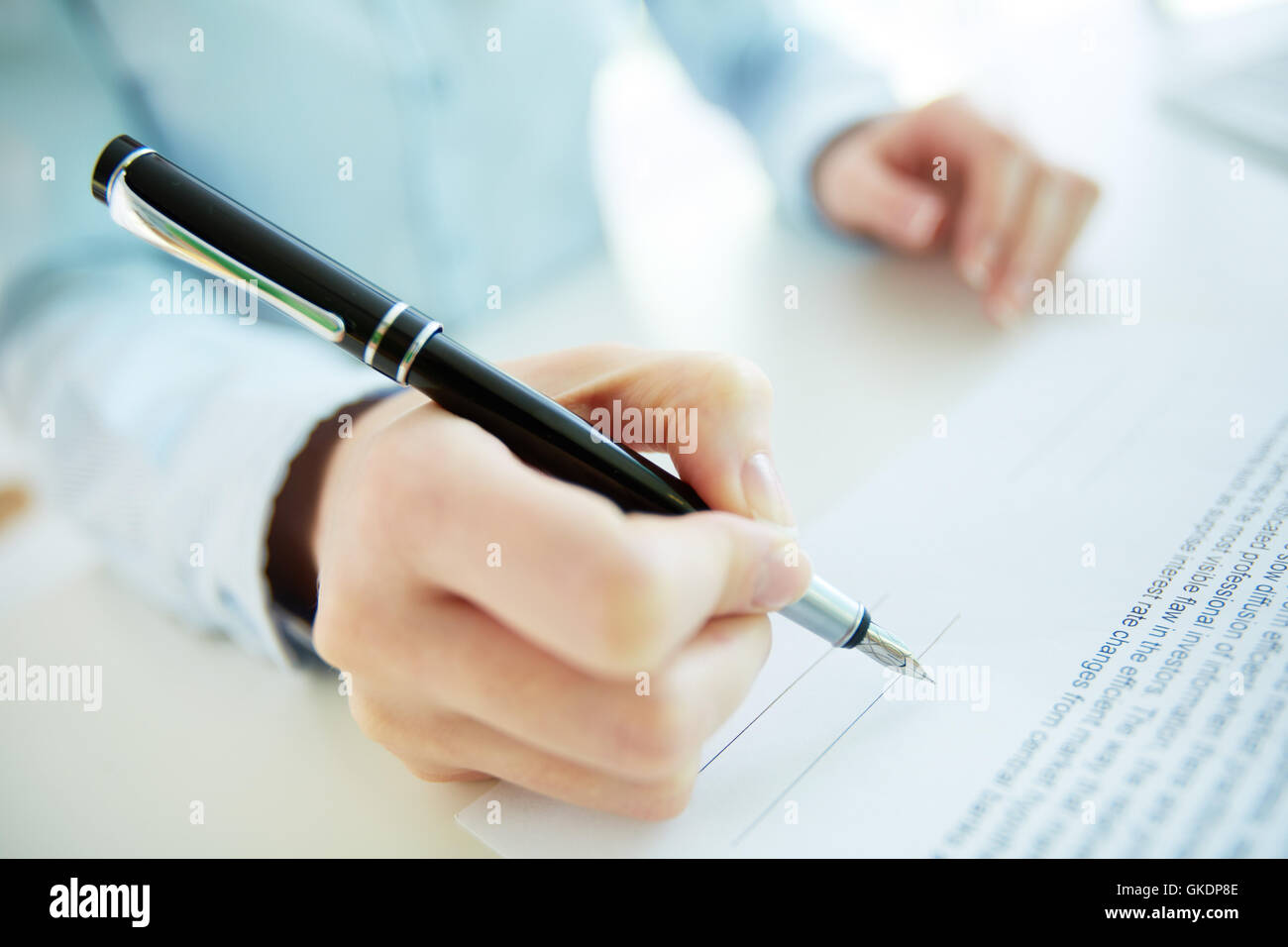 office career hand Stock Photo - Alamy