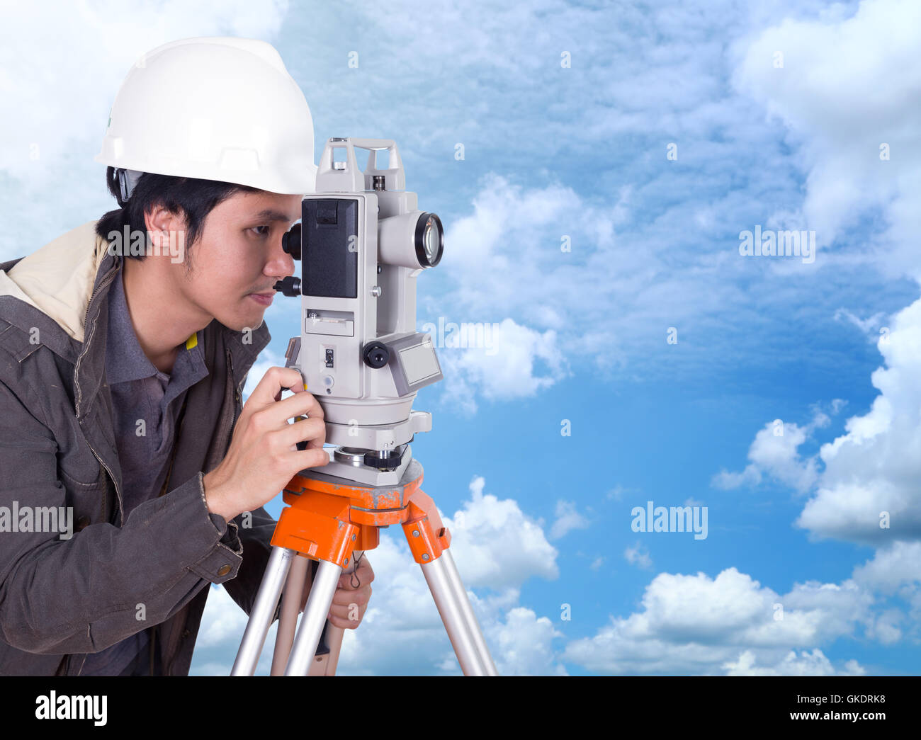 Land survey equipment hi-res stock photography and images - Alamy