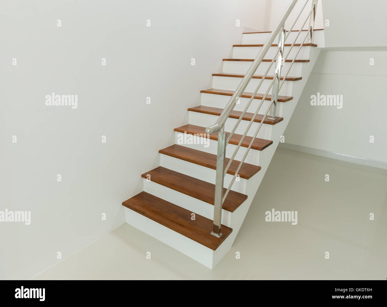 Interior stairs handrail hi-res stock photography and images - Alamy