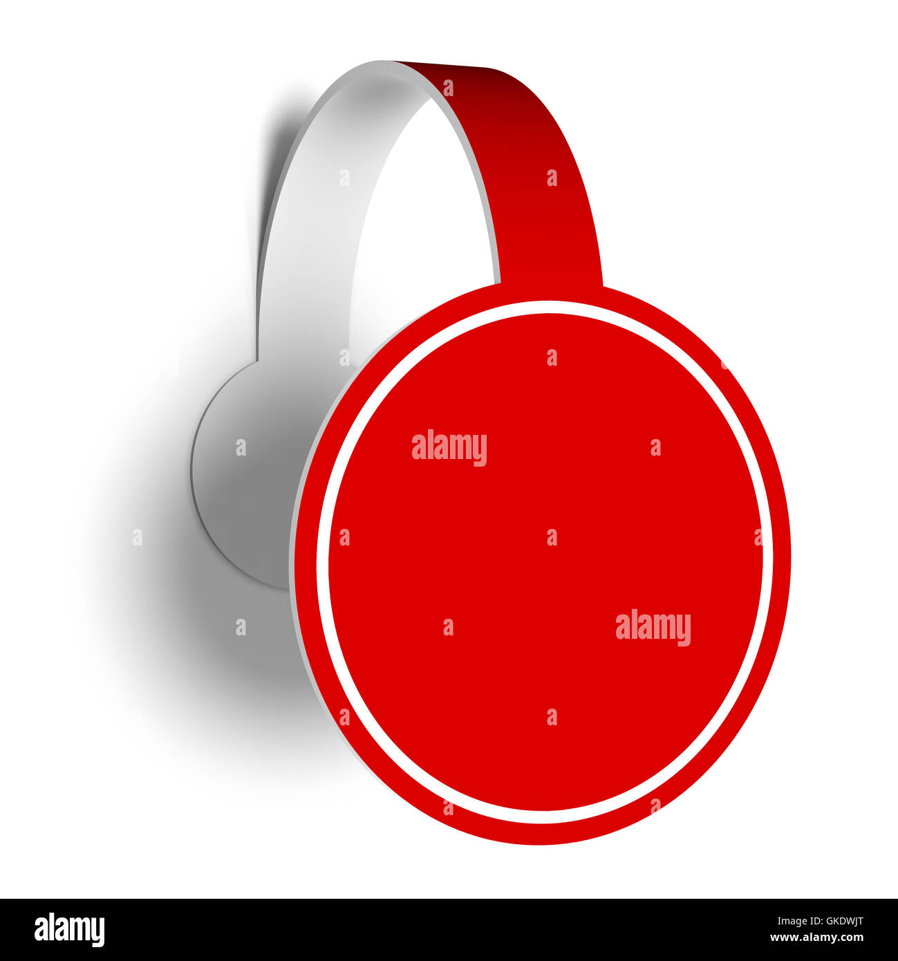 Sticker for promotion Stock Photo - Alamy