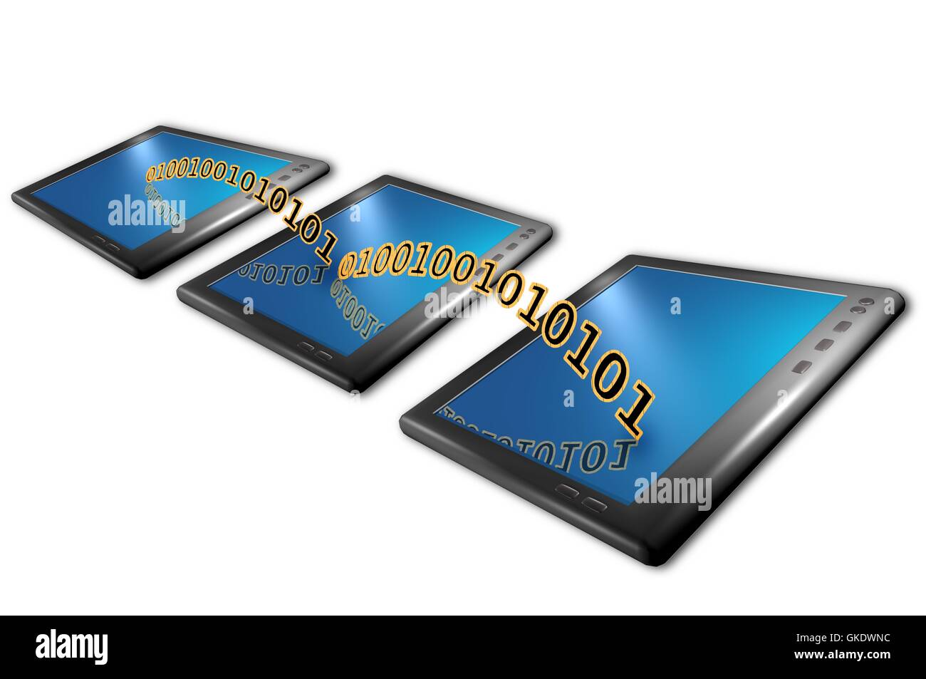 tablet computers with wireless connections Stock Photo - Alamy