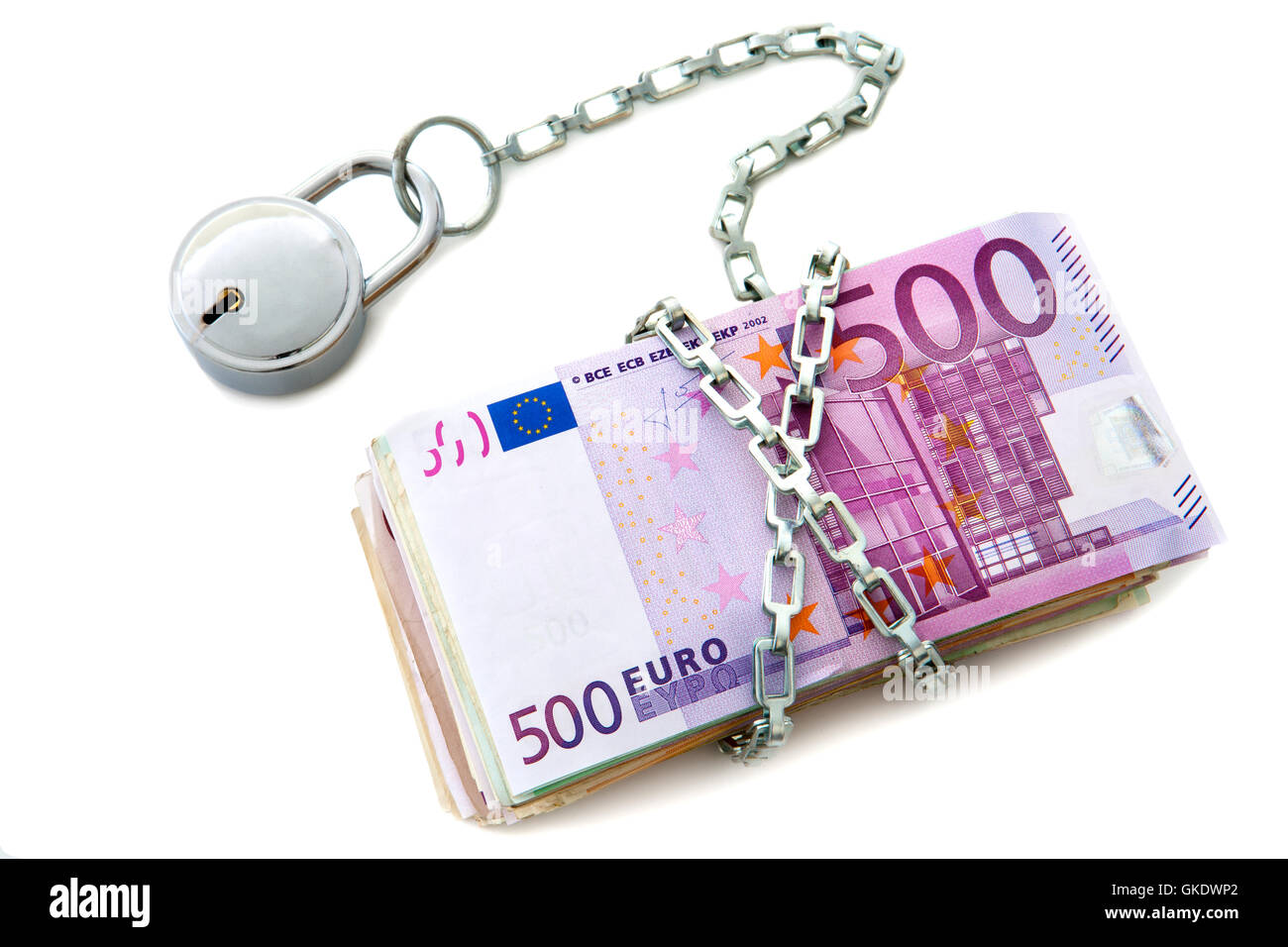 Chained to Cut Out Stock Images & Pictures - Alamy