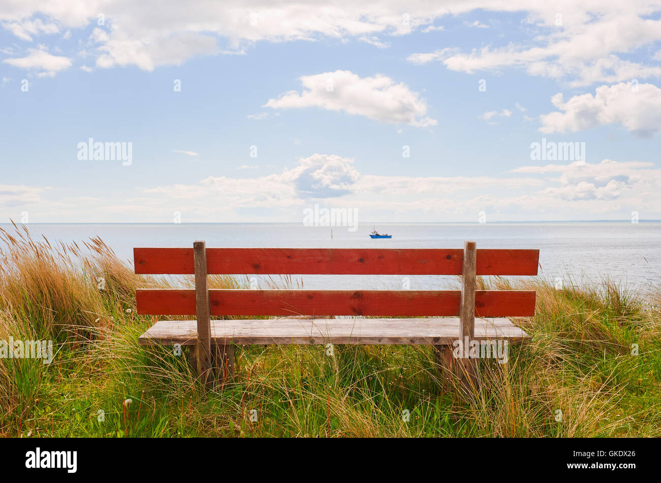 Bench with a View Stock Photo - Alamy