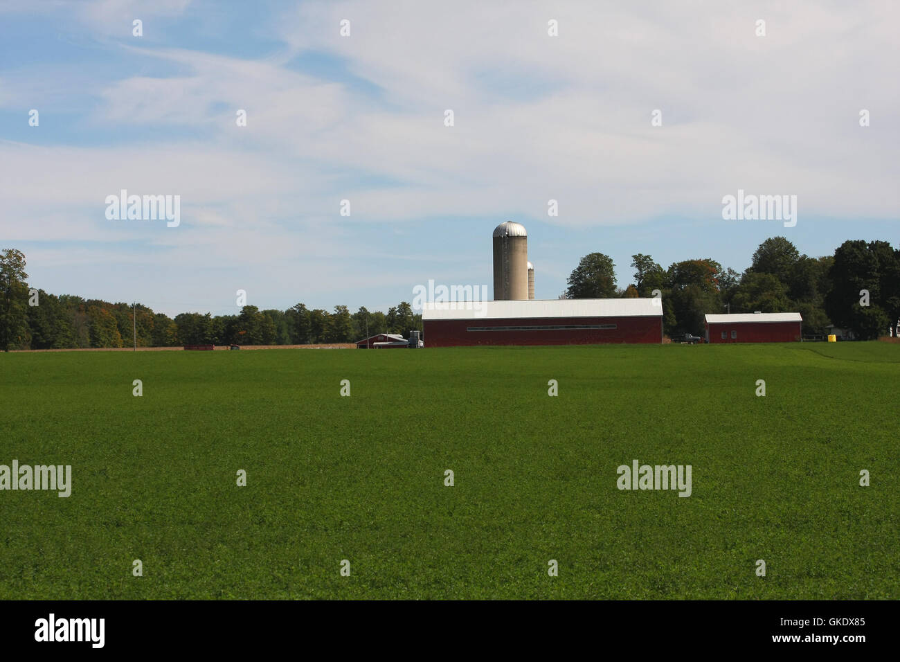 Beautiful Farm Profile Stock Photo - Alamy