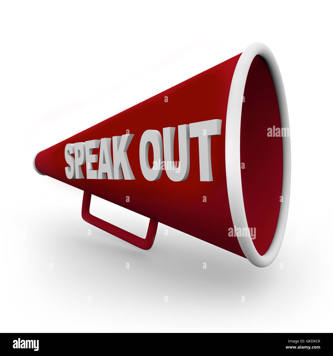 Speak out Cut Out Stock Images & Pictures - Alamy